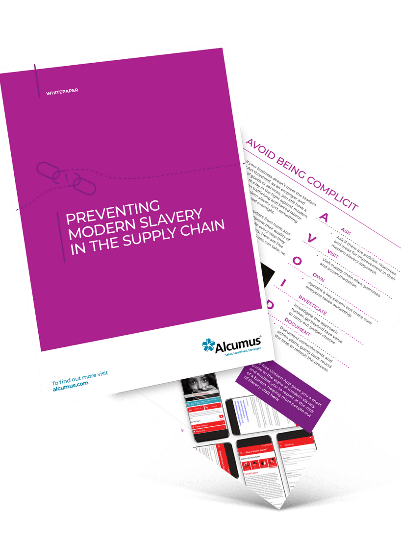 Modern Slavery Whitepaper | Alcumus Supply Chain Compliance Modern Slavery Whitepaper | Alcumus Supply Chain Compliance